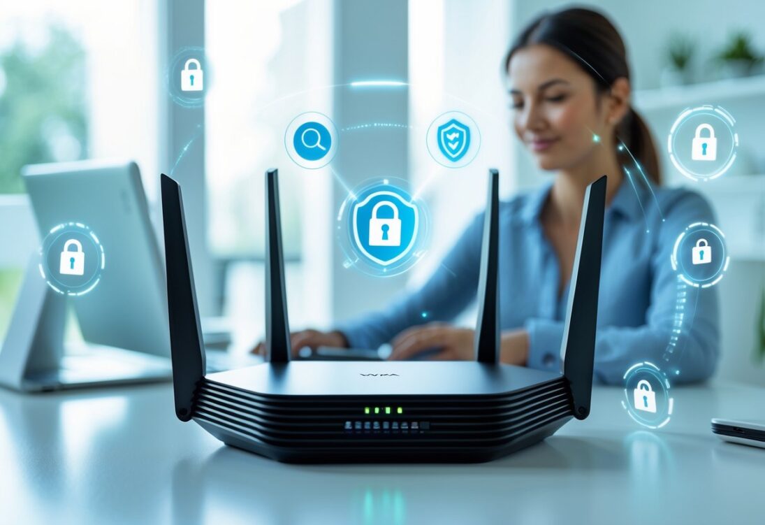 Sådan sikrer du din wifi-router for tryg nethandel